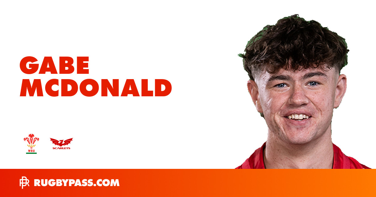 Gabe McDonald Rugby Bio | News, Stats, Age, Height & Team | RugbyPass