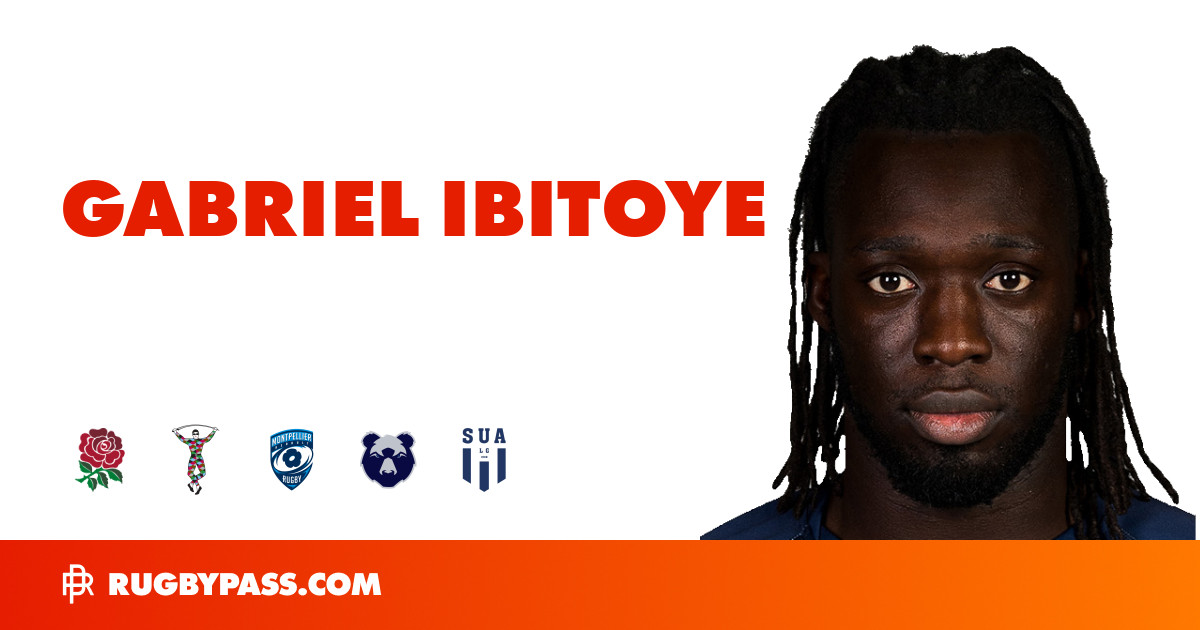 Gabriel Ibitoye Rugby Bio | News, Stats, Age, Height & Team | RugbyPass