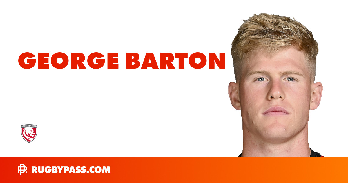 George Barton Rugby Bio | News, Stats, Age, Height & Team | RugbyPass