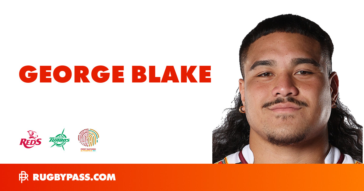 George Blake Rugby Bio | News, Stats, Age, Height & Team | RugbyPass