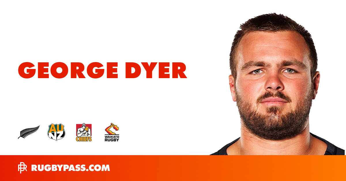 George Dyer Rugby Bio | News, Stats, Age, Height & Team | RugbyPass