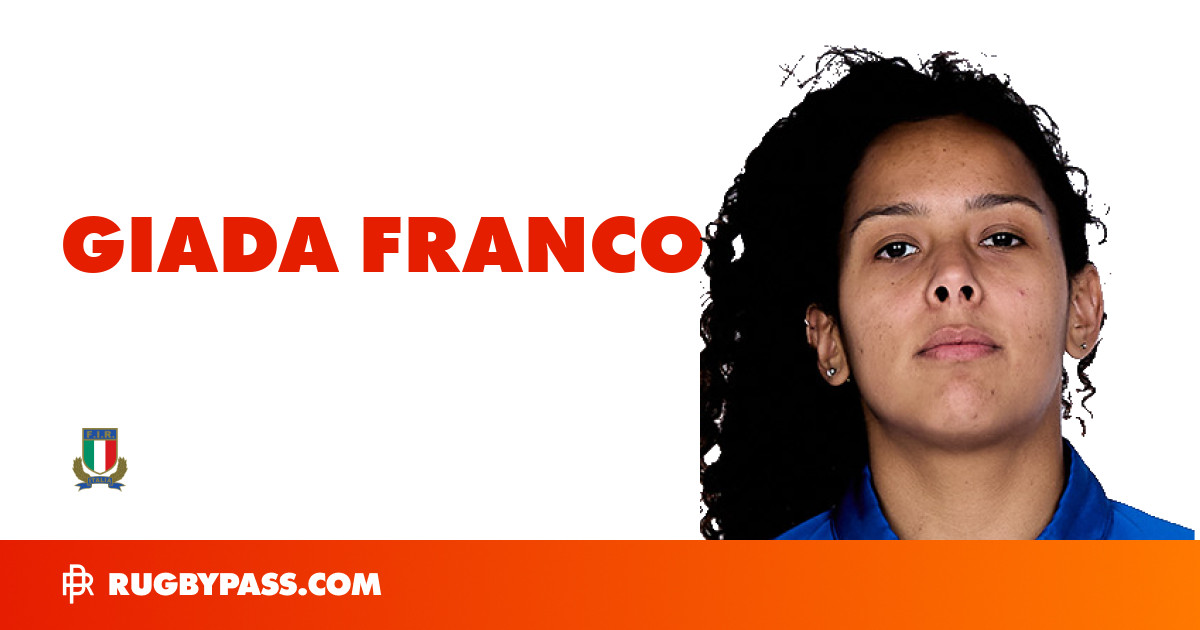 Giada Franco Rugby Bio | News, Stats, Age, Height & Team | RugbyPass