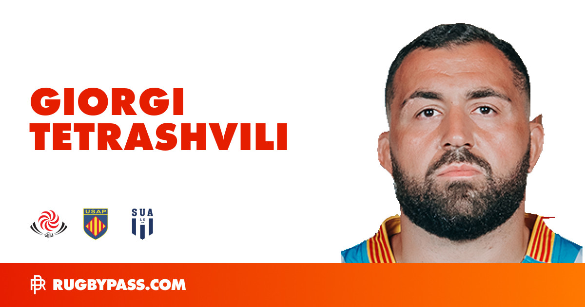 Giorgi Tetrashvili Rugby Bio | News, Stats, Age, Height & Team | RugbyPass