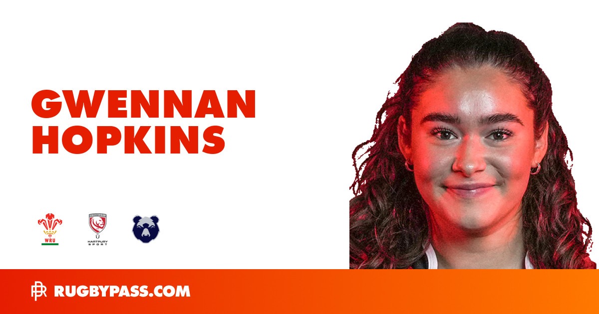 Gwennan Hopkins Rugby Bio | News, Stats, Age, Height & Team | RugbyPass