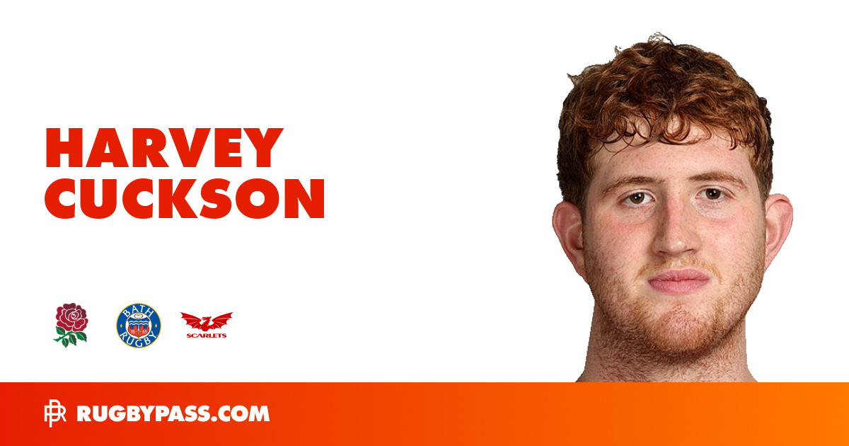 Harvey Cuckson Rugby Bio | News, Stats, Age, Height & Team | RugbyPass