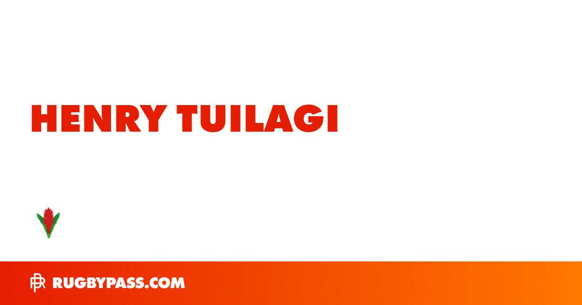 Henry Tuilagi Rugby Bio | News, Stats, Age, Height & Team | RugbyPass