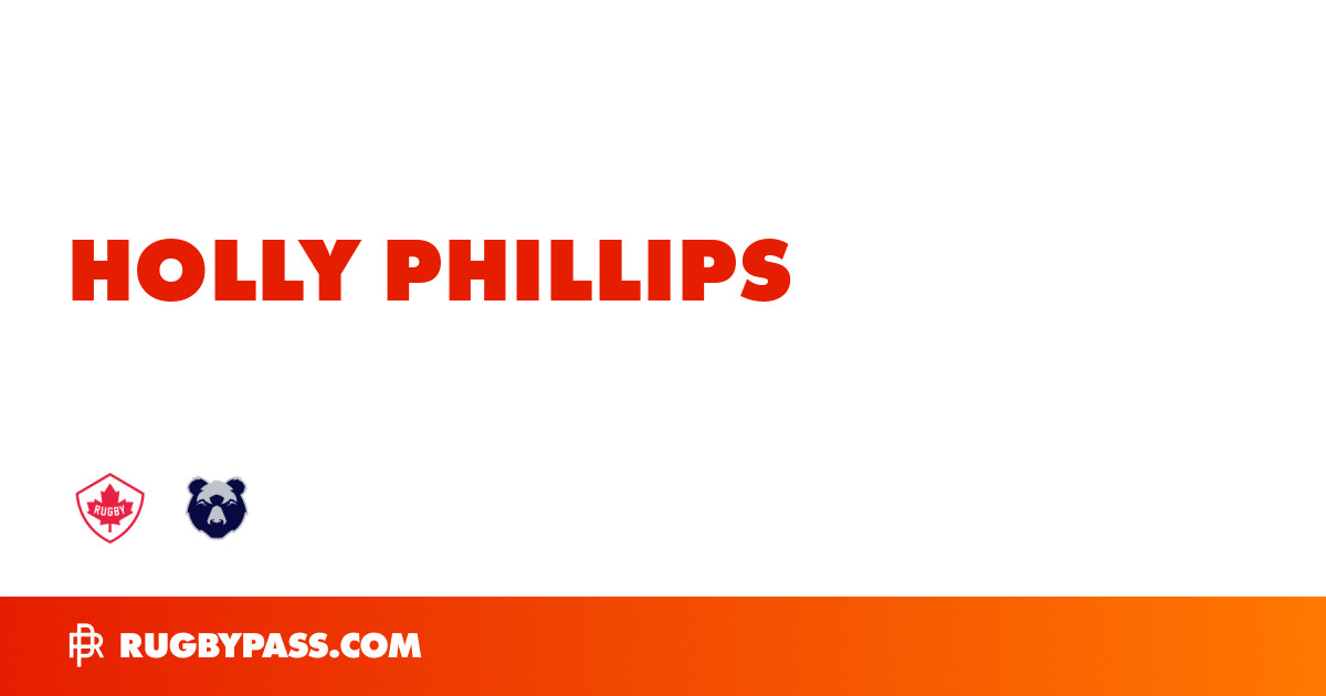 Holly Phillips Rugby Bio | News, Stats, Age, Height & Team | RugbyPass
