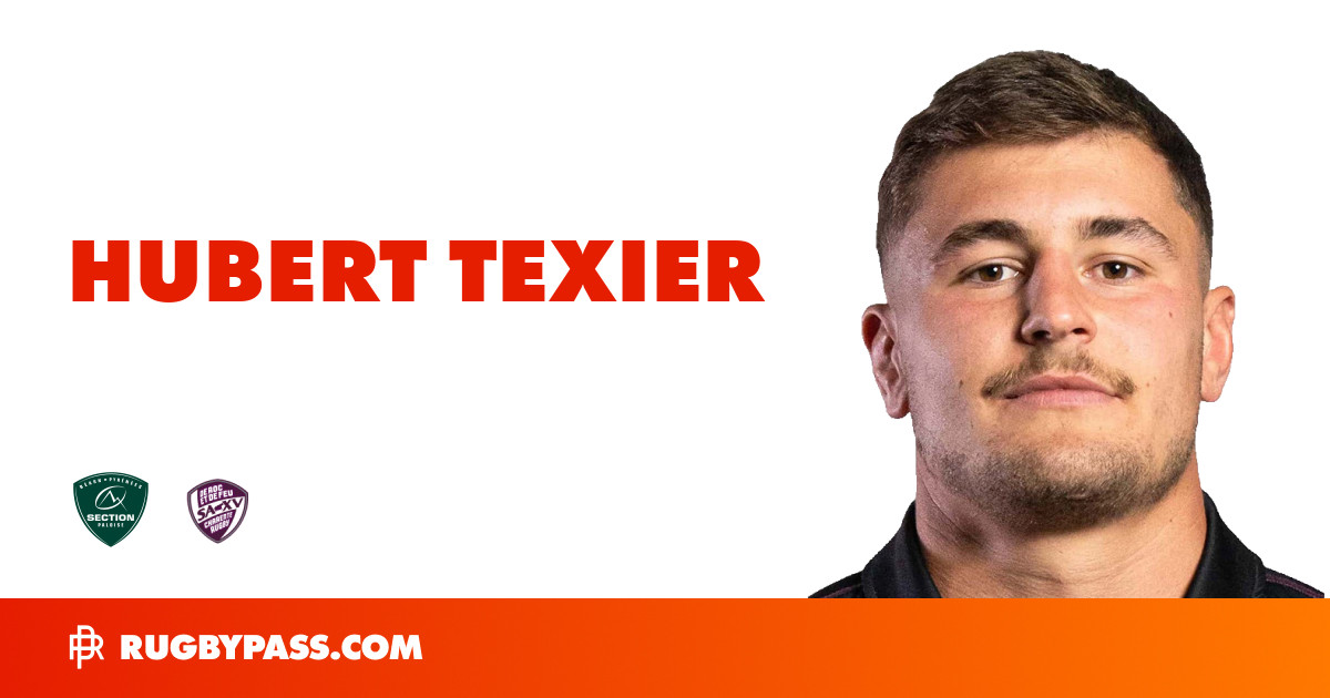 Hubert Texier Rugby Bio | News, Stats, Age, Height & Team | RugbyPass