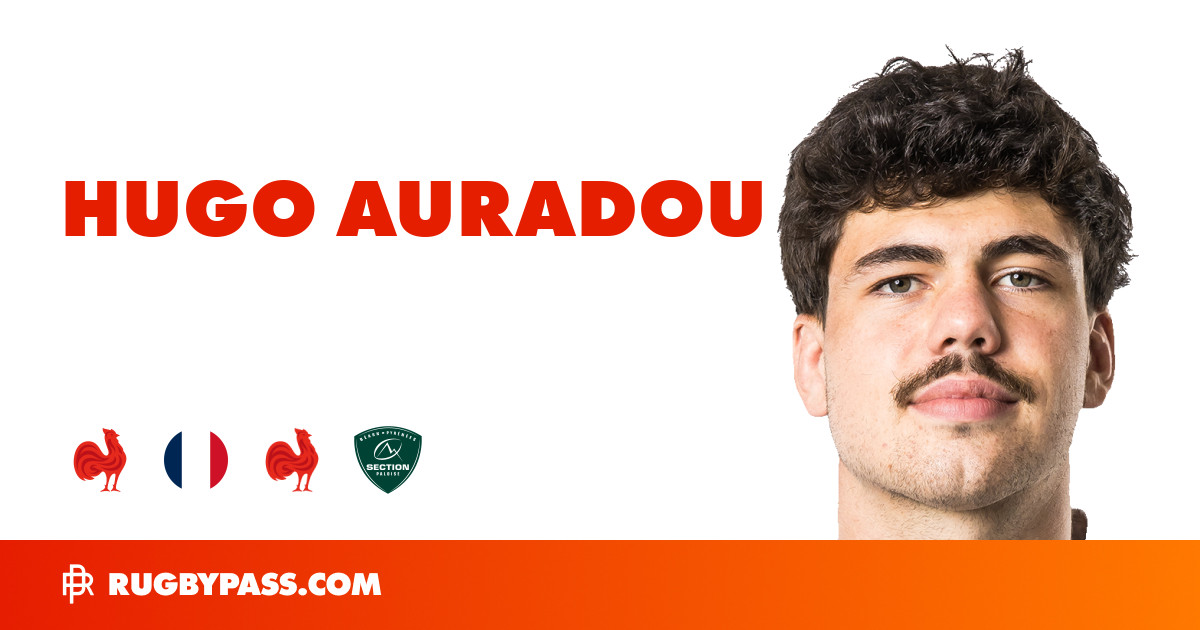 Hugo Auradou Rugby Bio | News, Stats, Age, Height & Team | RugbyPass