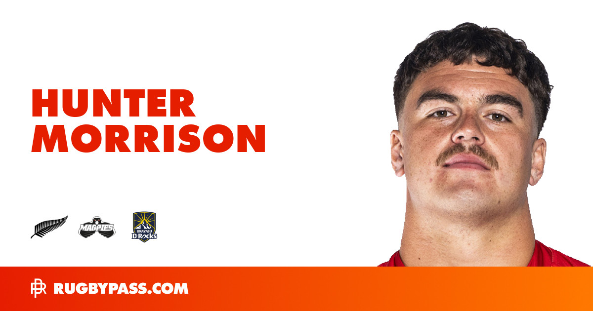 Hunter Morrison Rugby Bio | News, Stats, Age, Height & Team | RugbyPass