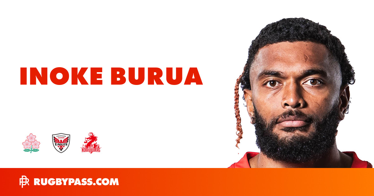 Inoke Burua Rugby Bio | News, Stats, Age, Height & Team | RugbyPass