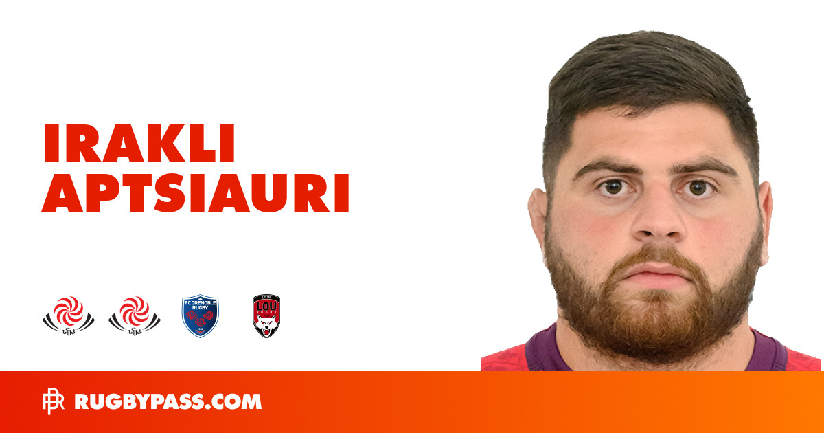 Irakli Aptsiauri Rugby Bio | News, Stats, Age, Height & Team | RugbyPass