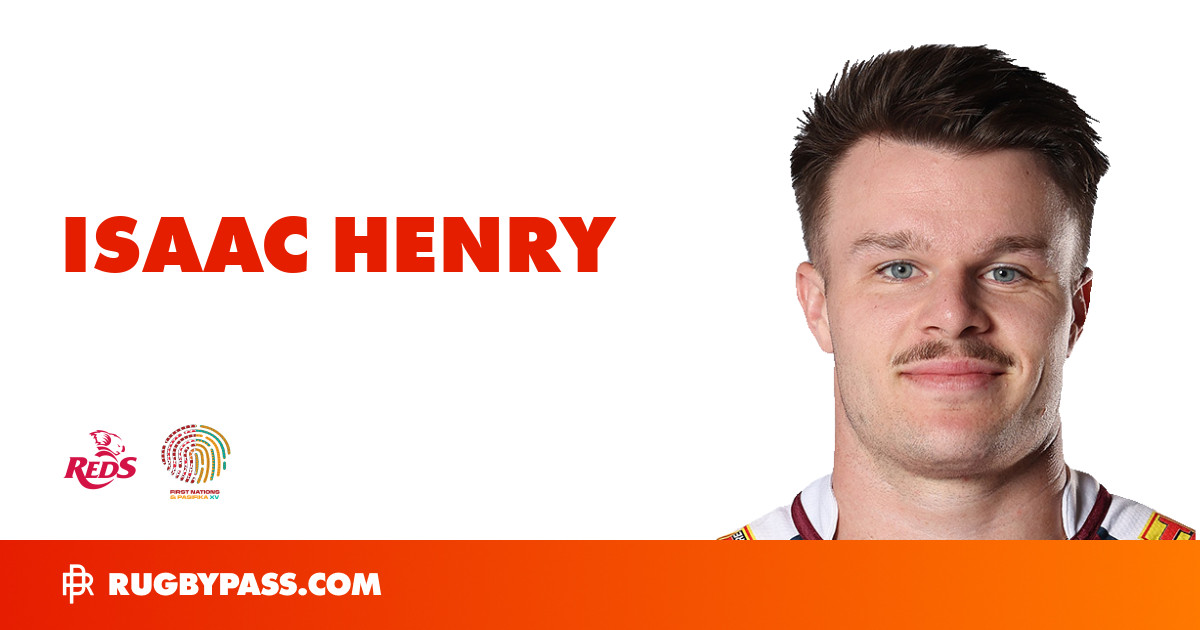 Isaac Henry Rugby Bio | News, Stats, Age, Height & Team | RugbyPass