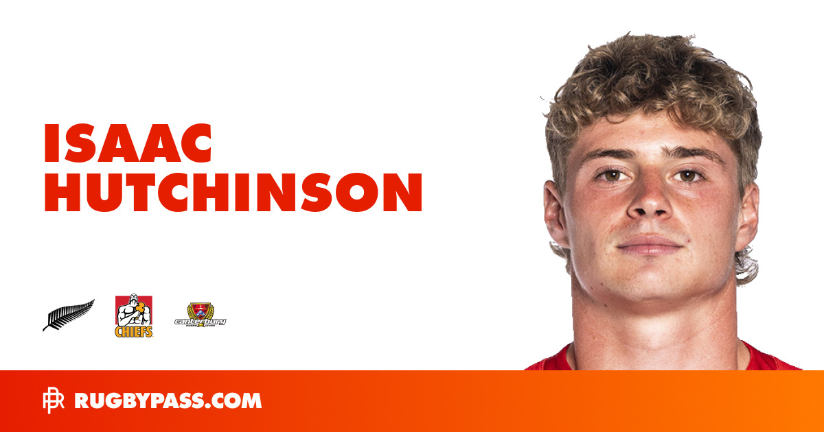 Isaac Hutchinson Rugby Bio | News, Stats, Age, Height & Team | RugbyPass