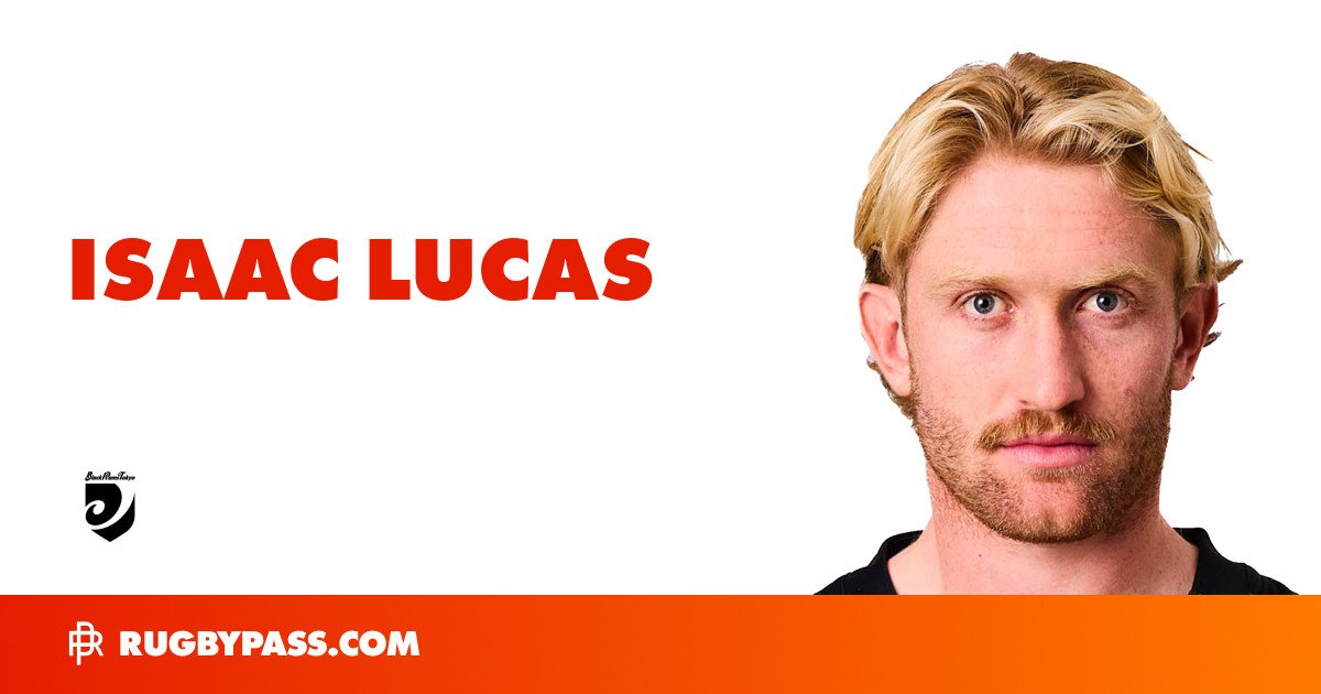 Isaac Lucas Rugby Bio | News, Stats, Age, Height & Team | RugbyPass