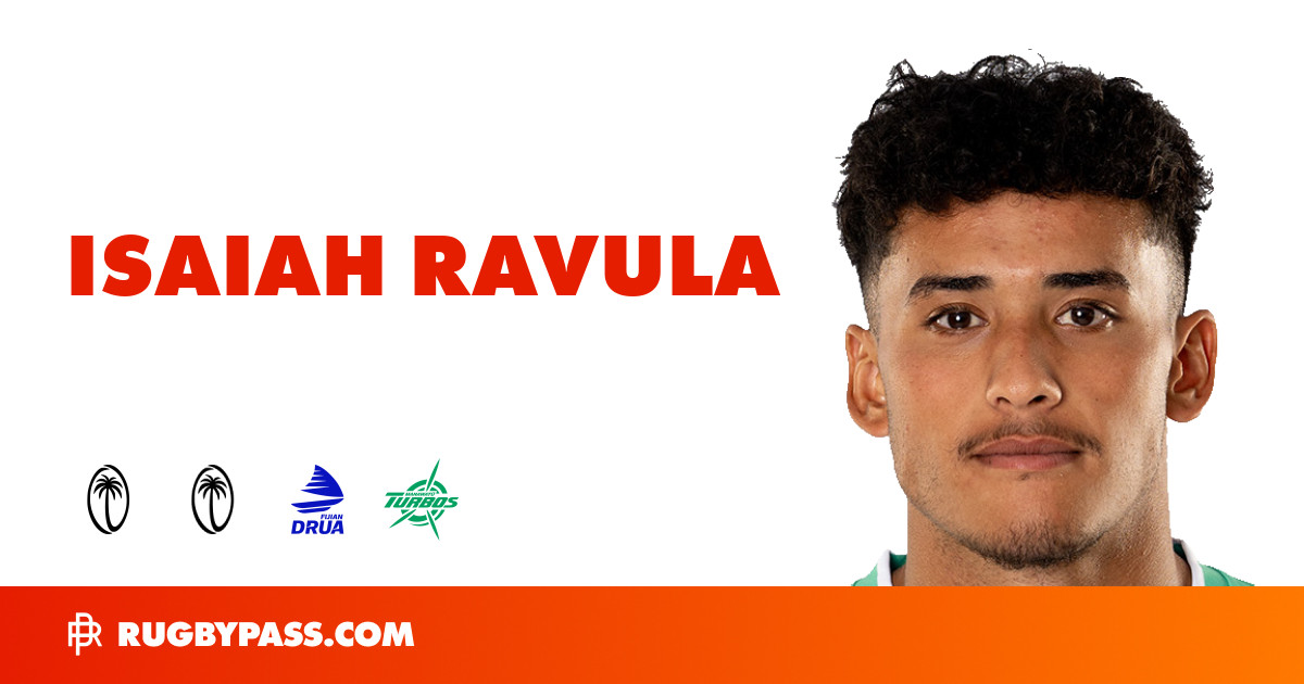 Isaiah Ravula Rugby Bio | News, Stats, Age, Height & Team | RugbyPass