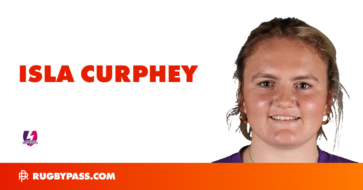 Isla Curphey Rugby Bio | News, Stats, Age, Height & Team | RugbyPass
