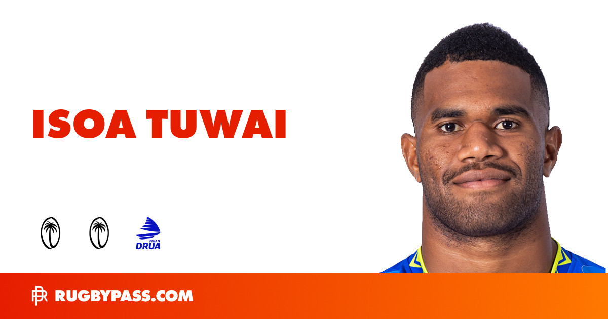Isoa Tuwai Rugby Bio | News, Stats, Age, Height & Team | RugbyPass