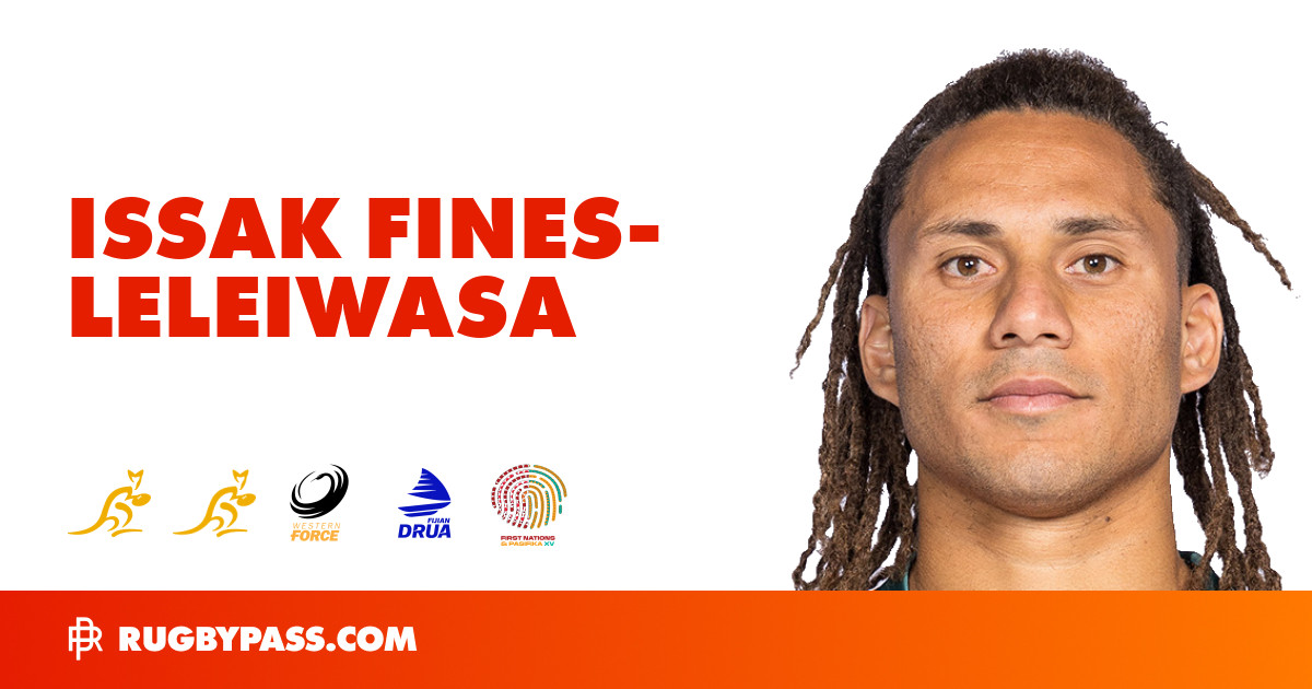 Issak Fines-Leleiwasa Rugby Bio | News, Stats, Age, Height & Team ...