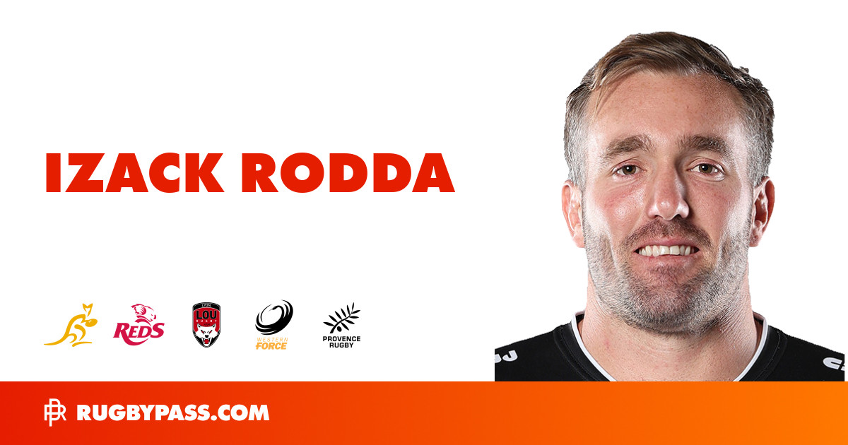 Izack Rodda Rugby Bio | News, Stats, Age, Height & Team | RugbyPass