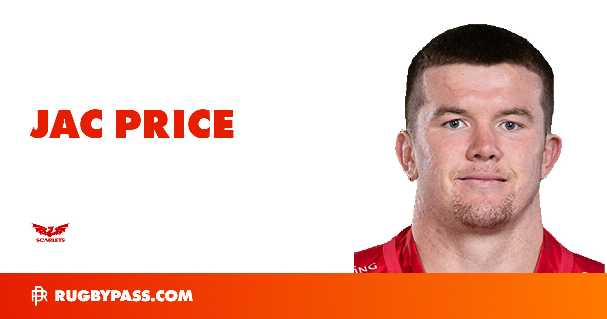 Jac Price Rugby Bio | News, Stats, Age, Height & Team | RugbyPass