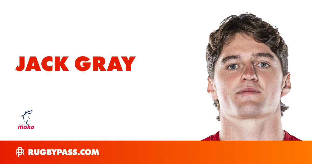 Jack Gray Rugby Bio | News, Stats, Age, Height & Team | RugbyPass