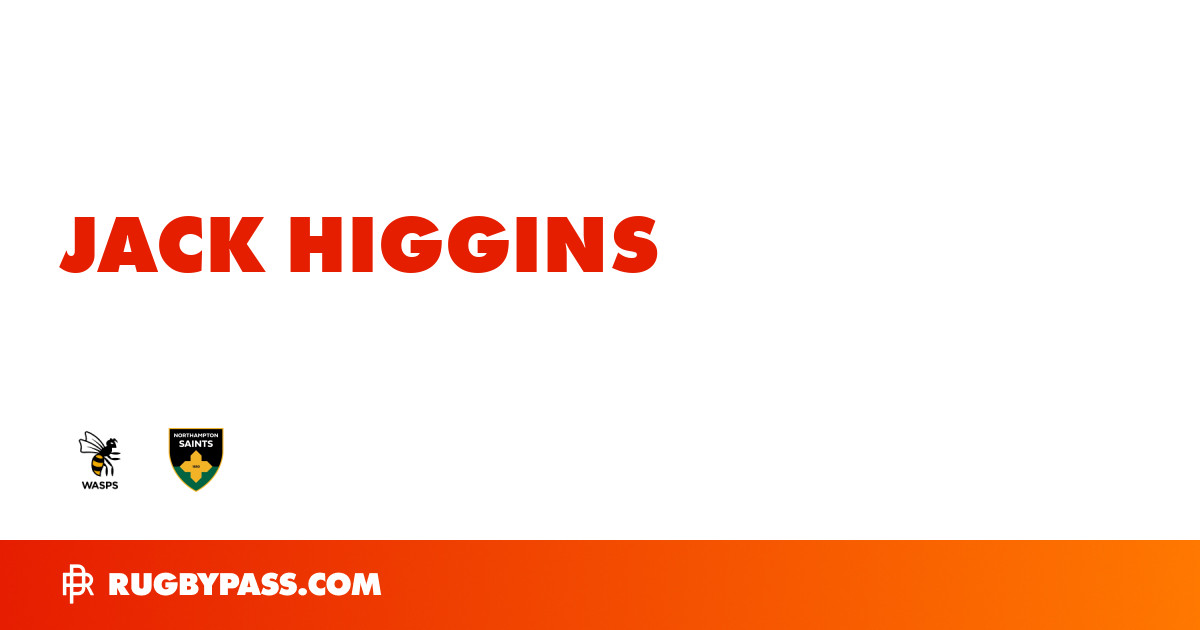Jack Higgins Rugby Bio | News, Stats, Age, Height & Team | RugbyPass