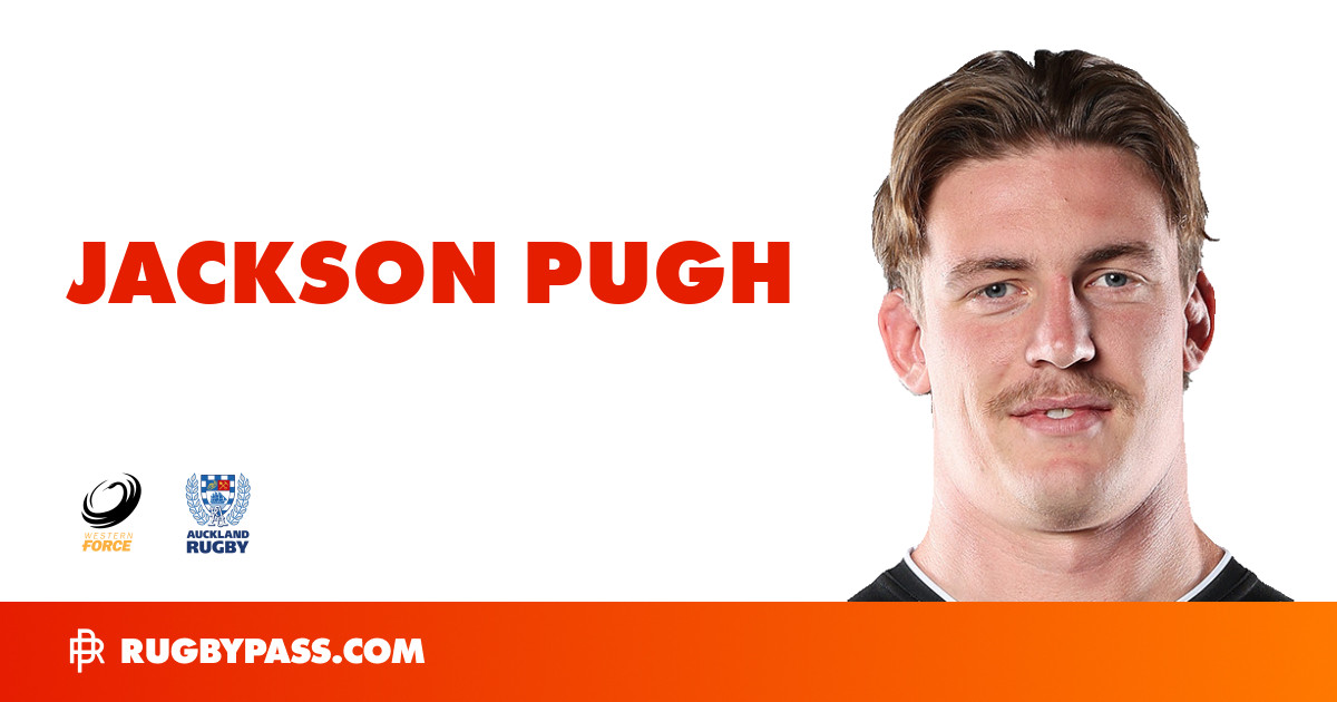 Jackson Pugh Rugby Bio | News, Stats, Age, Height & Team | RugbyPass
