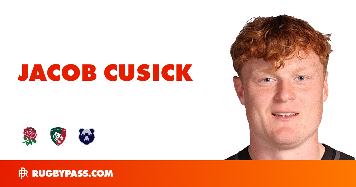 Jacob Cusick Rugby Bio | News, Stats, Age, Height & Team | RugbyPass