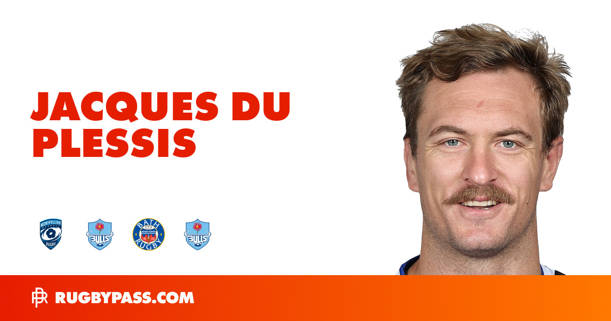 Jacques Du Plessis Rugby Bio | News, Stats, Age, Height & Team | RugbyPass
