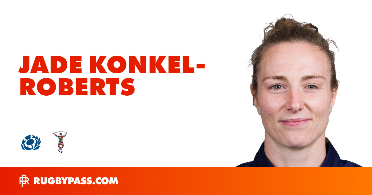 Jade Konkel-Roberts Rugby Bio | News, Stats, Age, Height & Team | RugbyPass