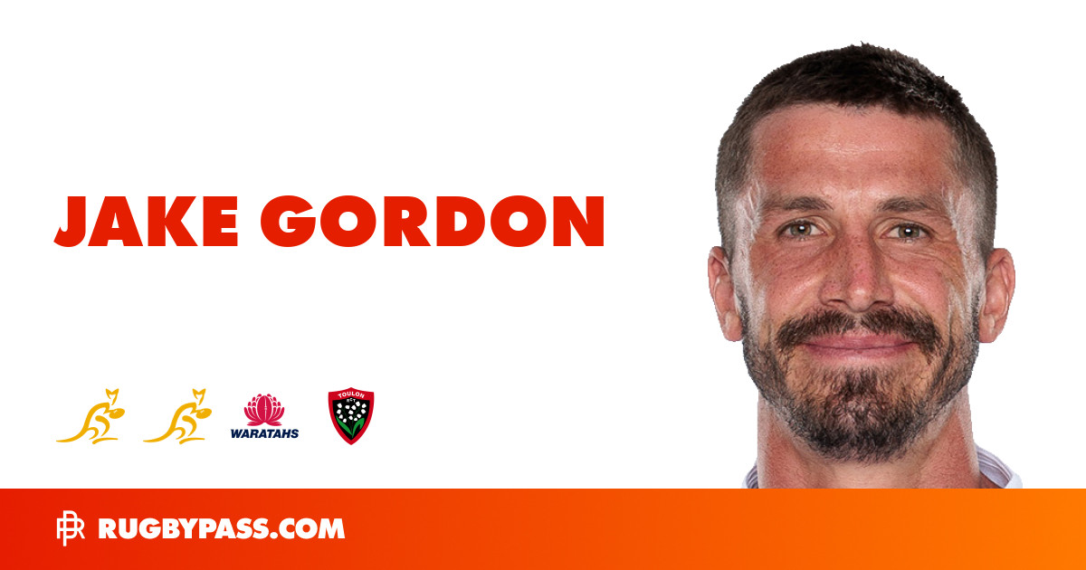 Jake Gordon Rugby Bio | News, Stats, Age, Height & Team | RugbyPass