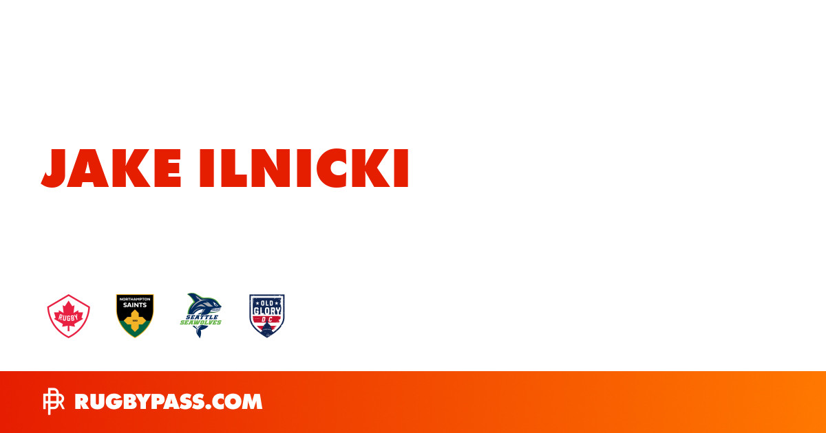 Jake Ilnicki Rugby Bio | News, Stats, Age, Height & Team | RugbyPass