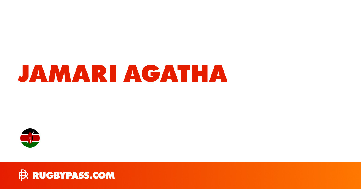 Jamari Agatha Rugby Bio | News, Stats, Age, Height & Team | RugbyPass