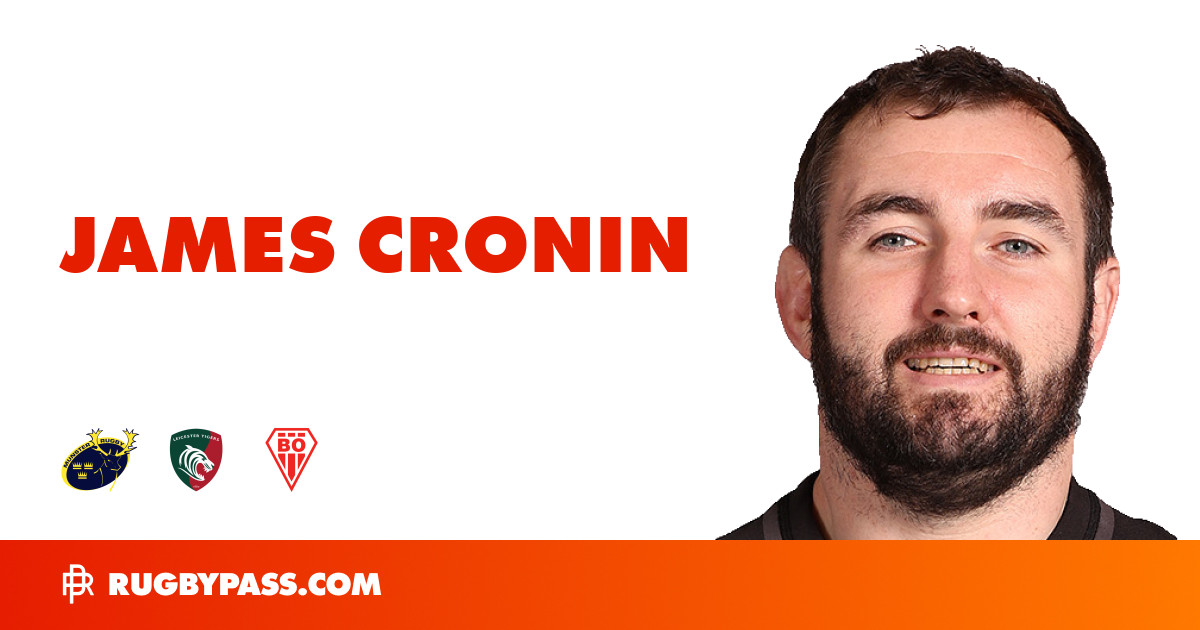 James Cronin Rugby Bio | News, Stats, Age, Height & Team | RugbyPass
