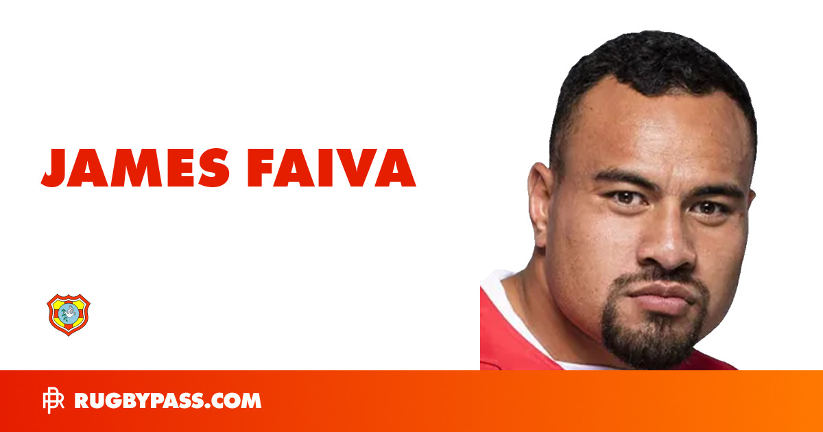 James Faiva Rugby Bio | News, Stats, Age, Height & Team | RugbyPass