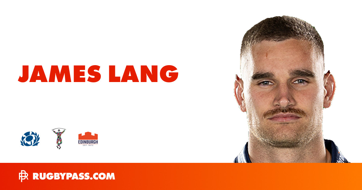 James Lang Rugby Bio | News, Stats, Age, Height & Team | RugbyPass