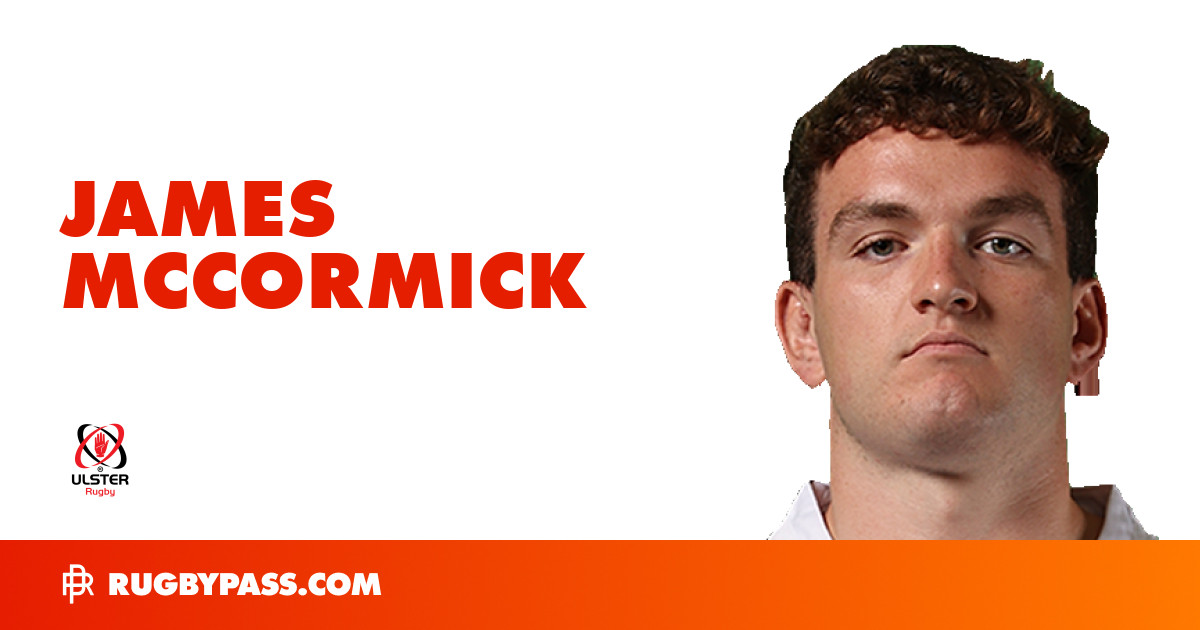 James McCormick Rugby Bio | News, Stats, Age, Height & Team | RugbyPass