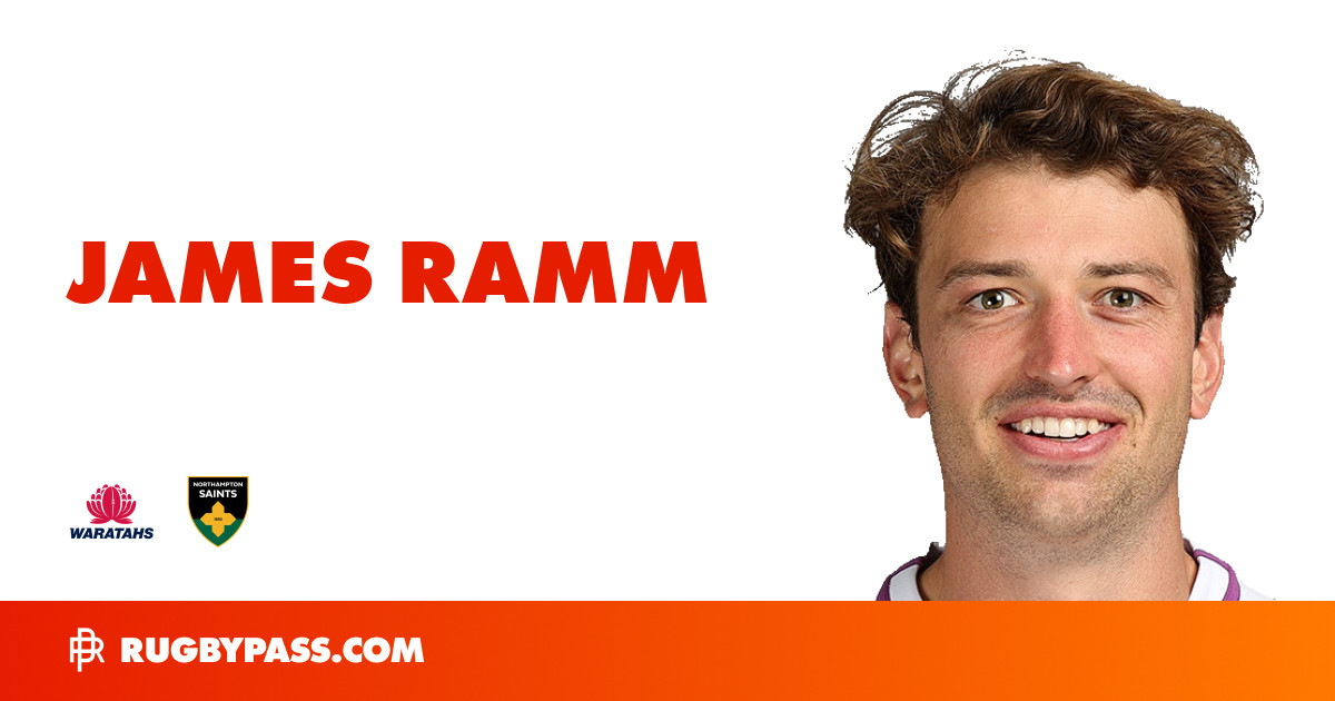 James Ramm Rugby Bio | News, Stats, Age, Height & Team | RugbyPass