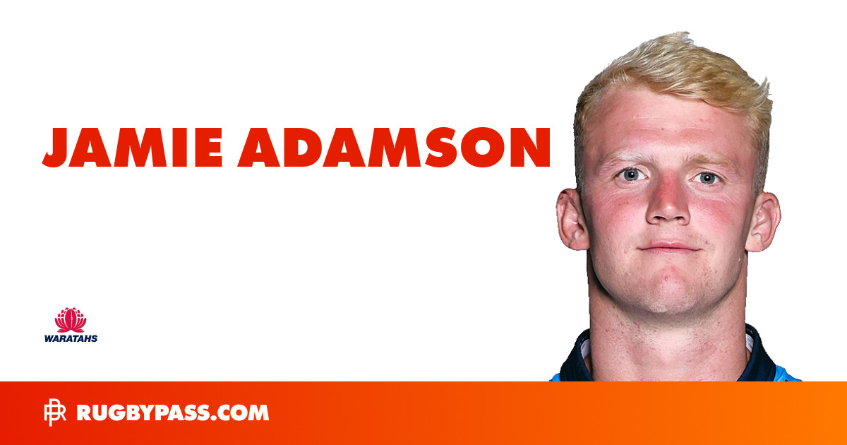 Jamie Adamson Rugby Bio | News, Stats, Age, Height & Team | RugbyPass