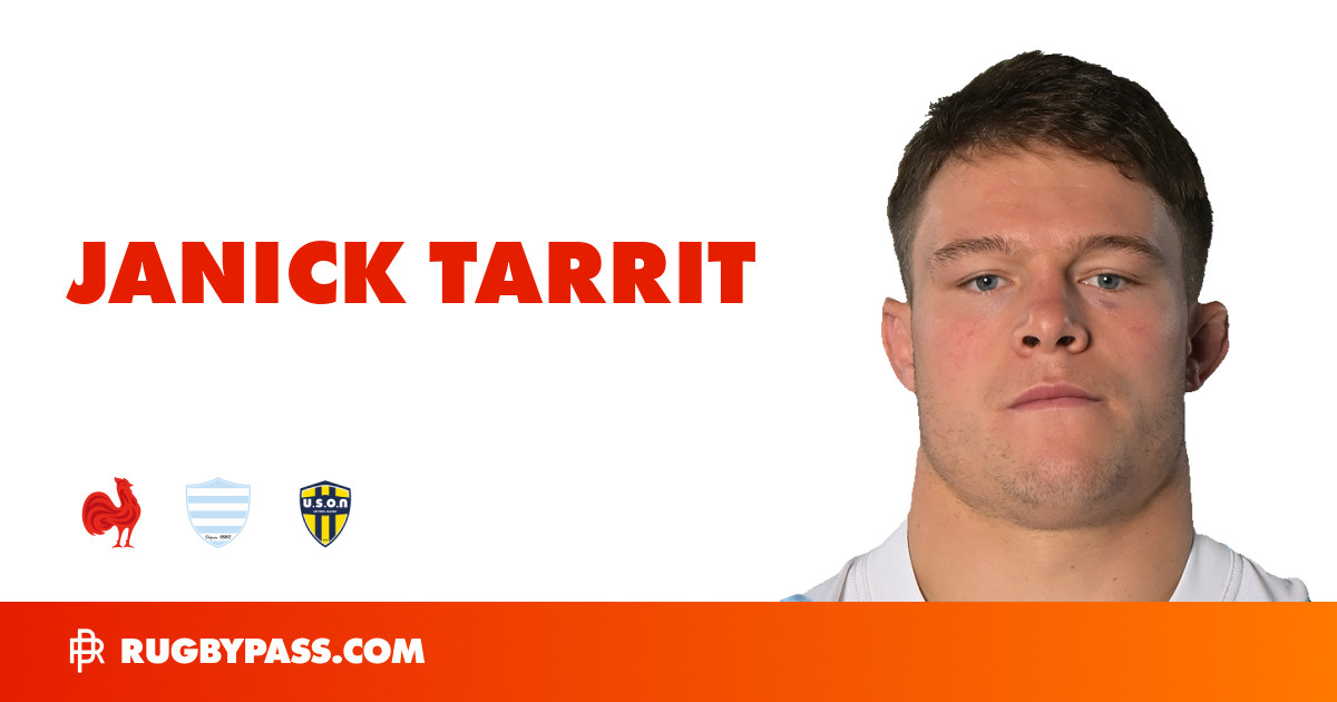Janick Tarrit Rugby Bio | News, Stats, Age, Height & Team | RugbyPass