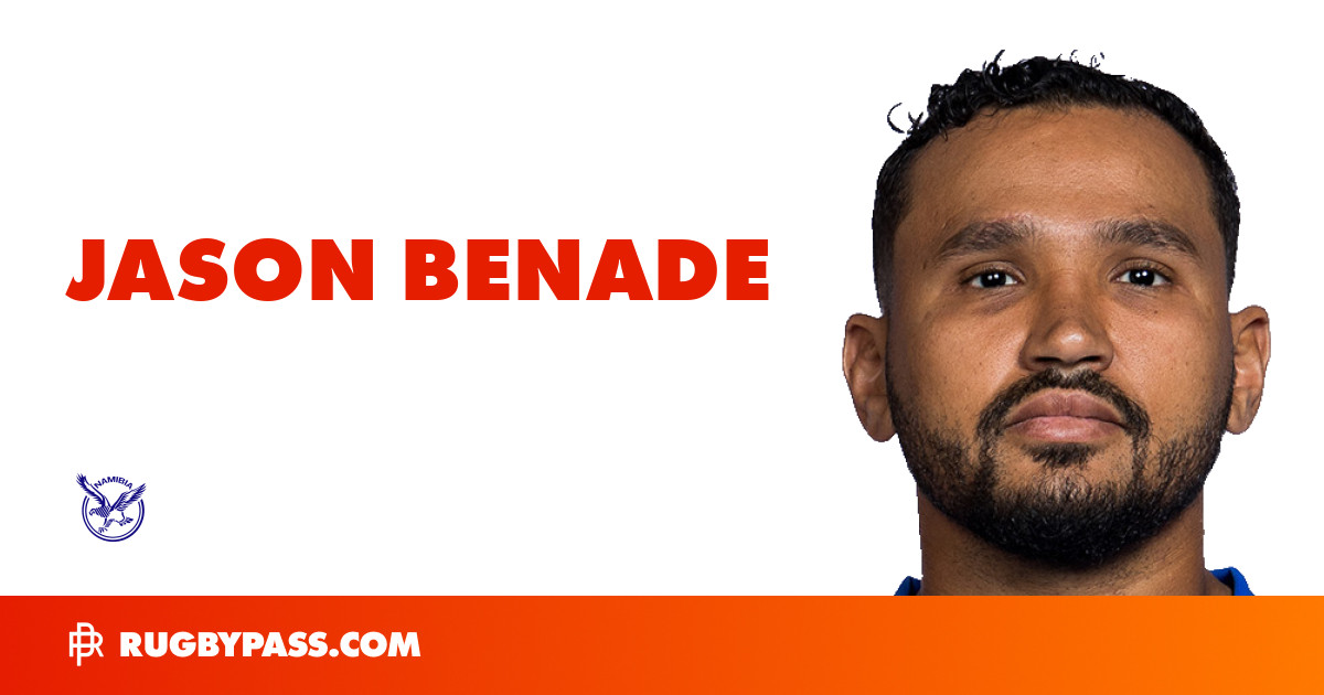 Jason Benade Rugby Bio | News, Stats, Age, Height & Team | RugbyPass