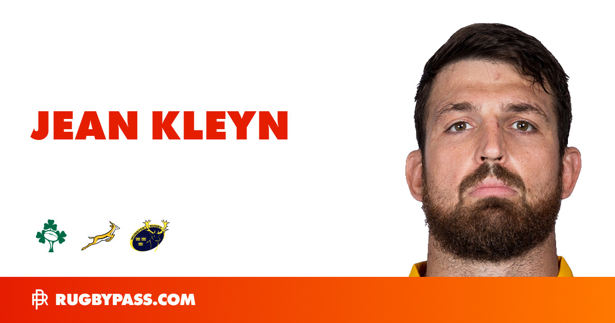 Jean Kleyn Rugby Bio | News, Stats, Age, Height & Team | RugbyPass