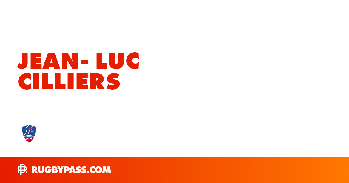 Jean-Luc Cilliers Rugby Bio | News, Stats, Age, Height & Team | RugbyPass