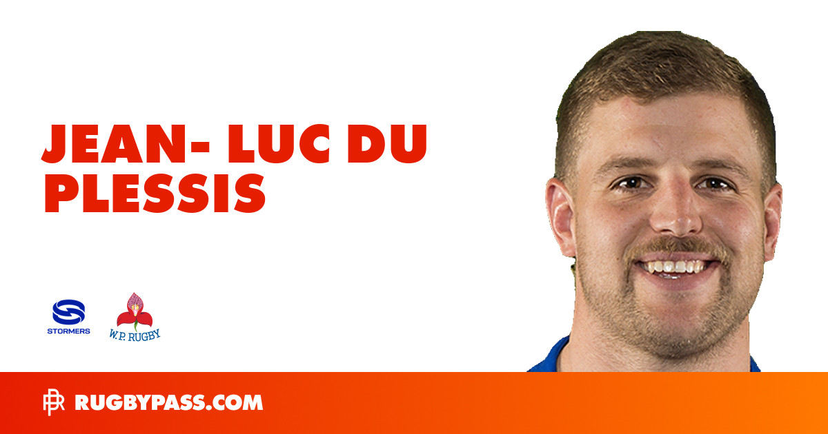 Jean-Luc du Plessis Rugby Bio | News, Stats, Age, Height & Team | RugbyPass