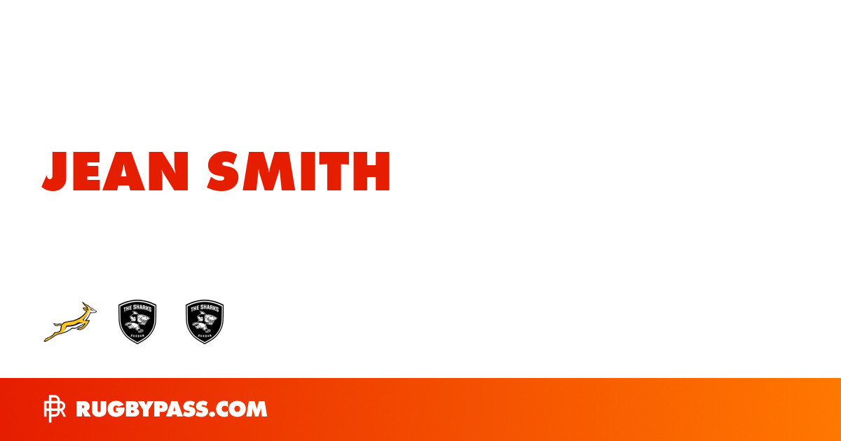 Jean Smith Rugby Bio | News, Stats, Age, Height & Team | RugbyPass