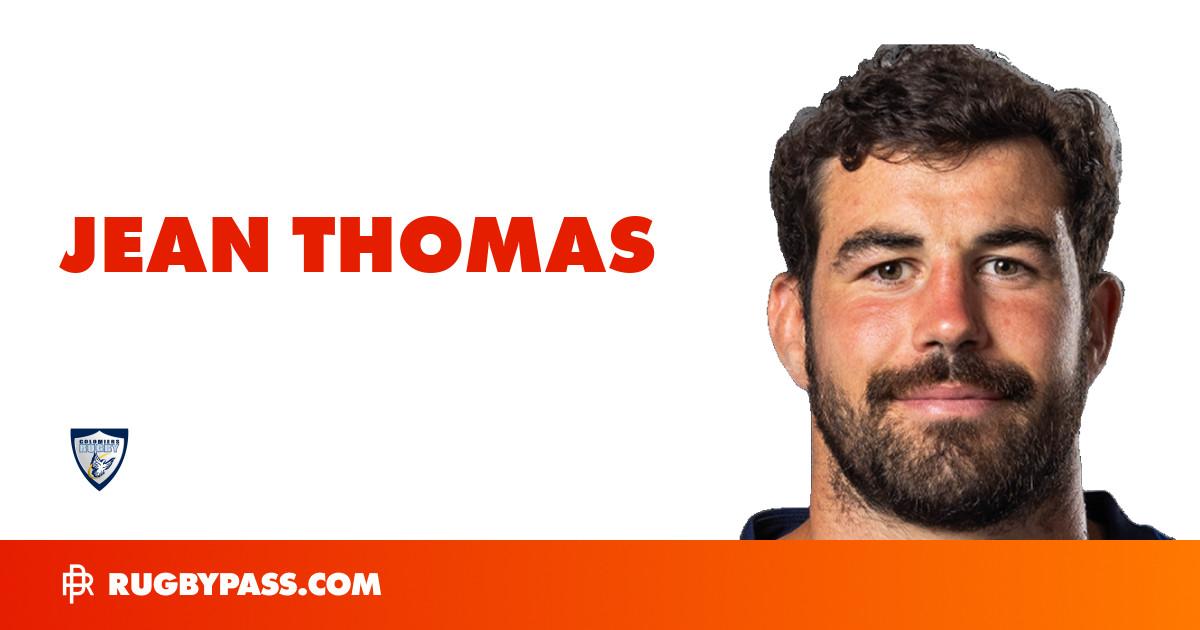 Jean Thomas Rugby Bio | News, Stats, Age, Height & Team | RugbyPass