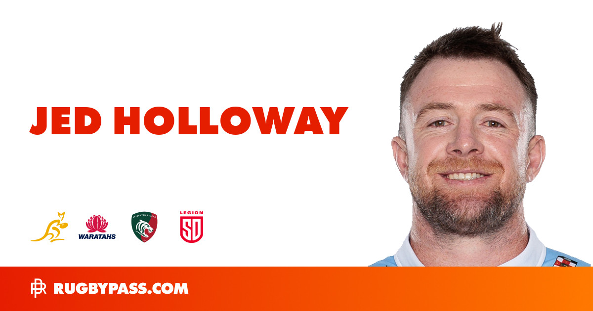 Jed Holloway Rugby Bio | News, Stats, Age, Height & Team | RugbyPass