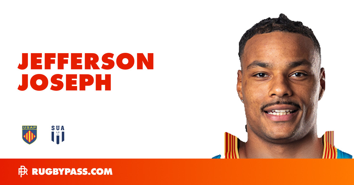 Jefferson Joseph Rugby Bio | News, Stats, Age, Height & Team | RugbyPass