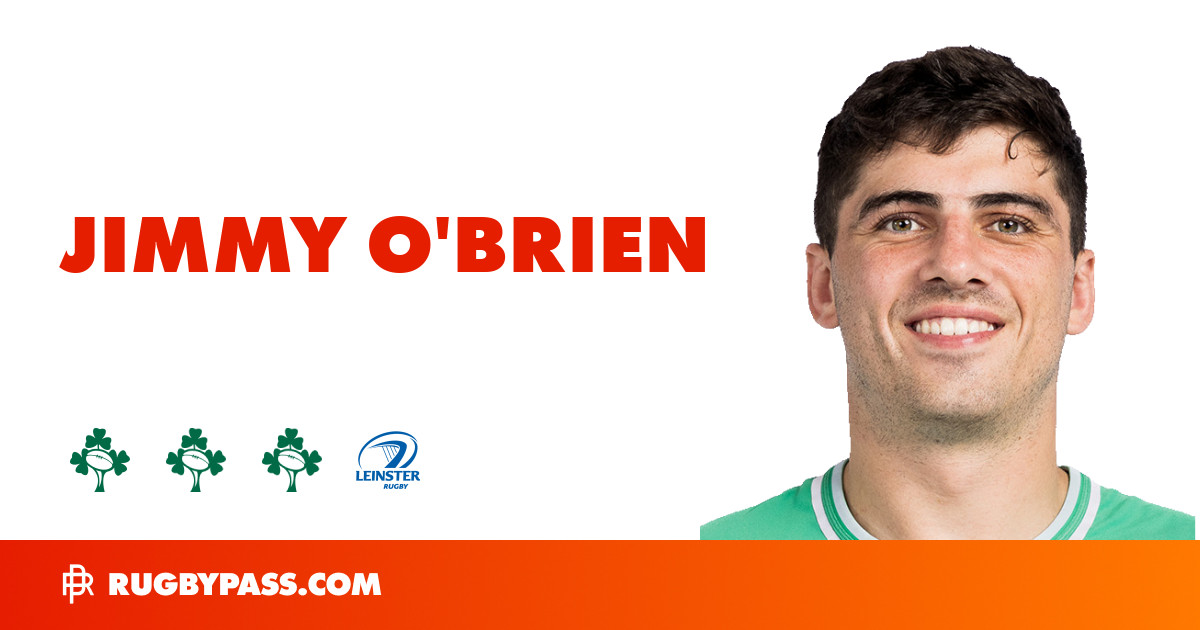 Jimmy O'Brien Rugby Bio | News, Stats, Age, Height & Team | RugbyPass